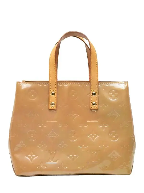 LOUIS VUITTON 2005 Monogram Vernis Reade Pm Handbag - Brown