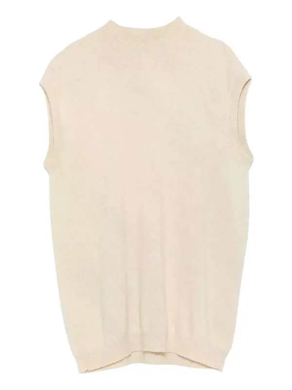 Valentino Garavani 1980s Cashmere Vest - Neutrals