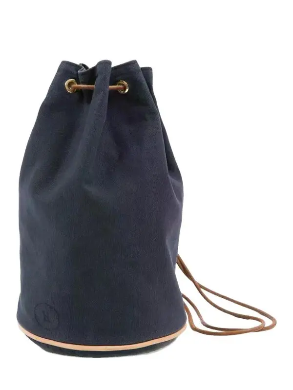 Hermès Pre-owned 1990s Mimile-marin Bucket Bag - Blue