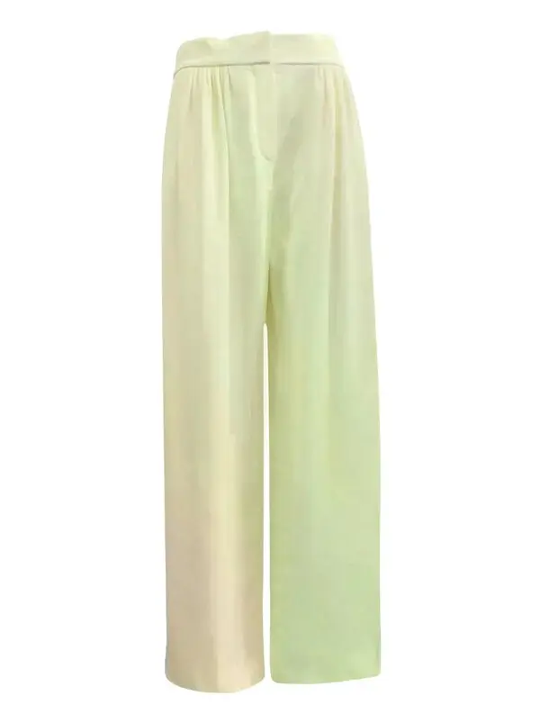 Chloé Pleated-front Trousers - White
