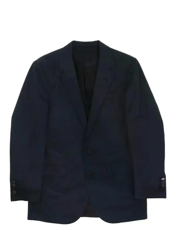 LANVIN 2010s Single-breasted Blazer - Blue