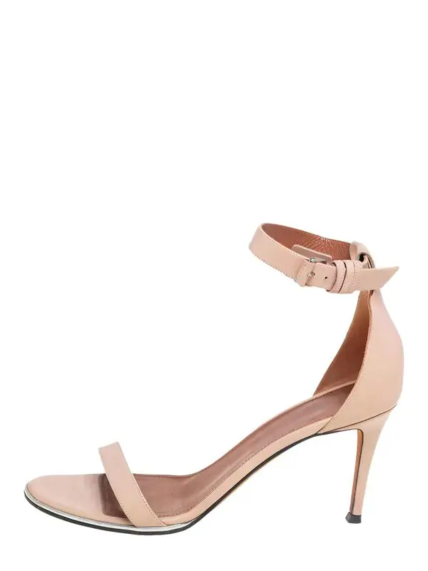 Givenchy 85mm Nadia Patent-leather Sandals - Neutrals