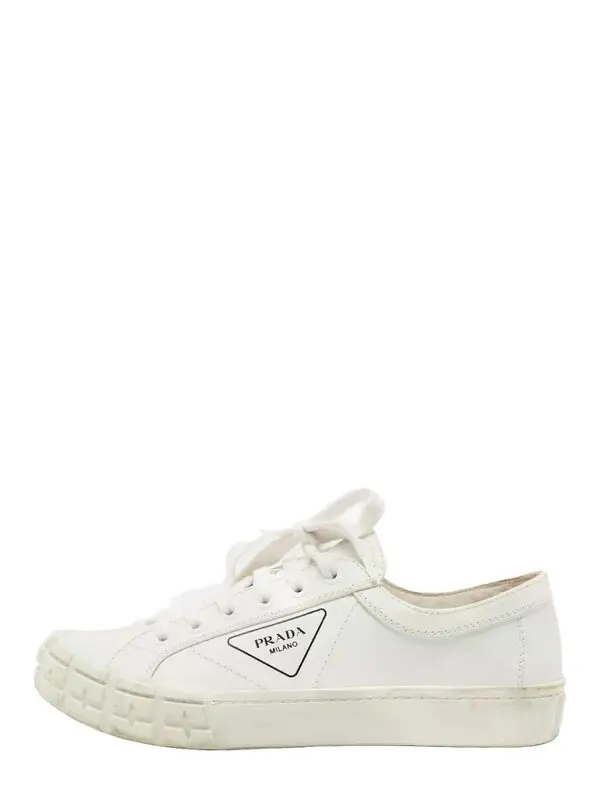 Prada Cassetta Wheel Sneakers - White