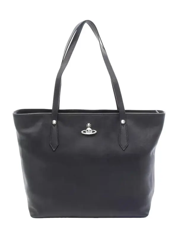 VIVIENNE WESTWOOD Orb Top-handle Tote Bag - Black