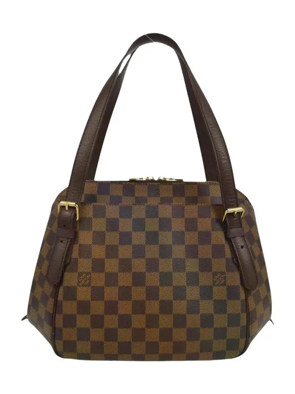 LOUIS VUITTON Belem Mm Handbag - Brown