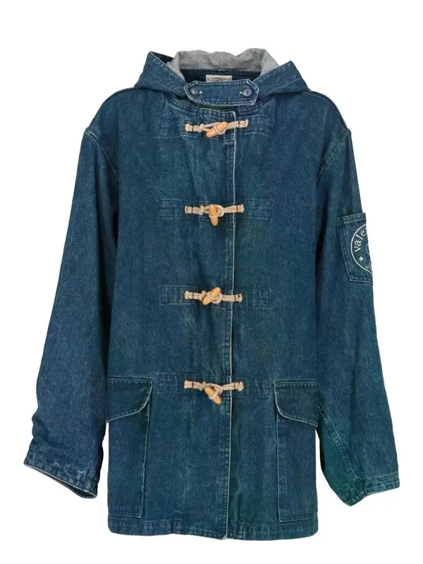 Valentino Garavani 1980s Denim Coat - Blue