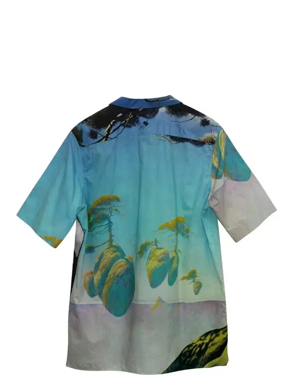 Valentino Garavani X Roger Dean Floating Island Vacation Shirt - Blue