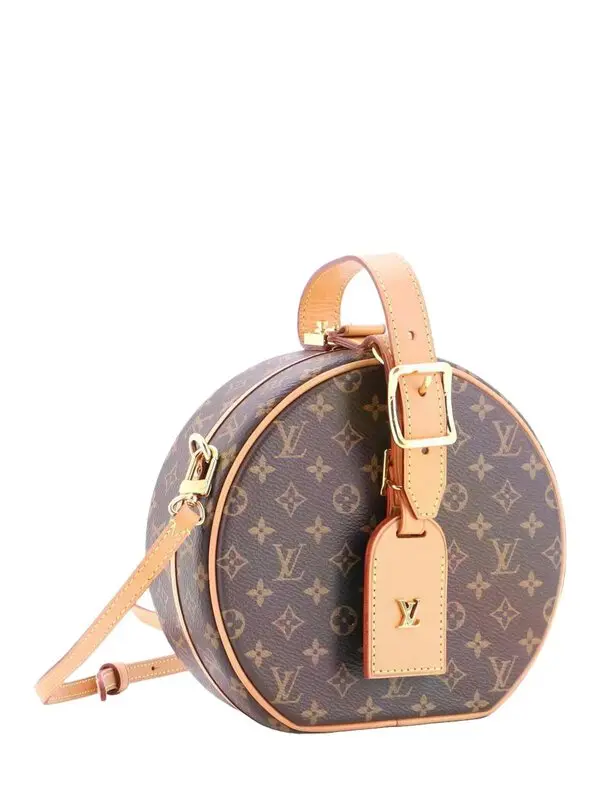 LOUIS VUITTON Petite Boite Chapeau Crossbody Bag - Brown
