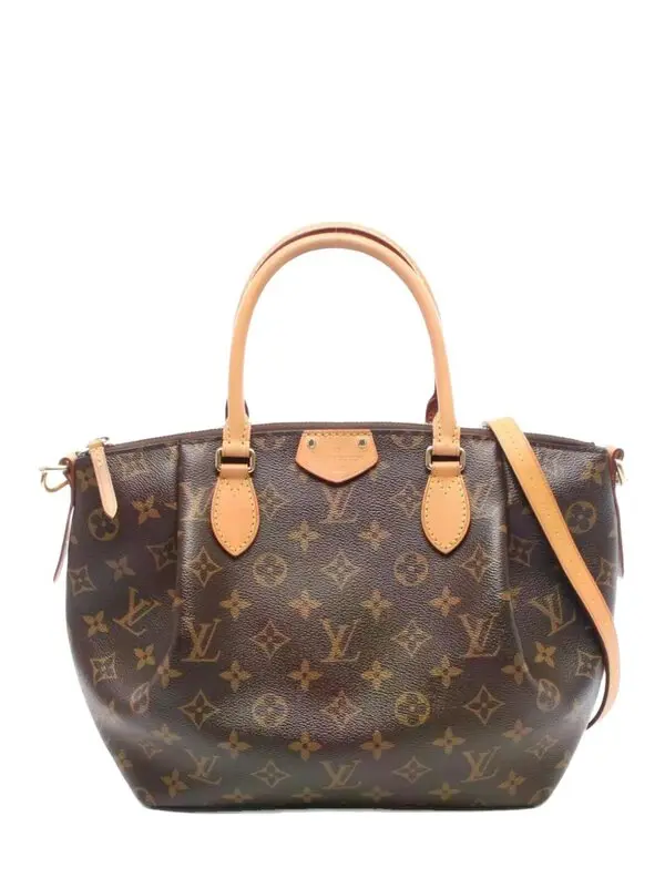 LOUIS VUITTON Monogram Turen Pm Handbag - Brown