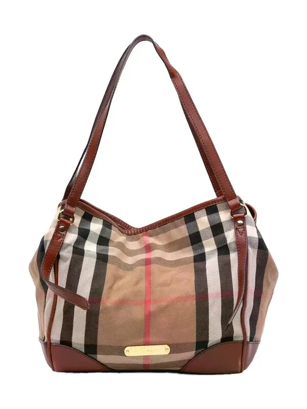 Burberry House Check Canterbury Tote Bag - Brown