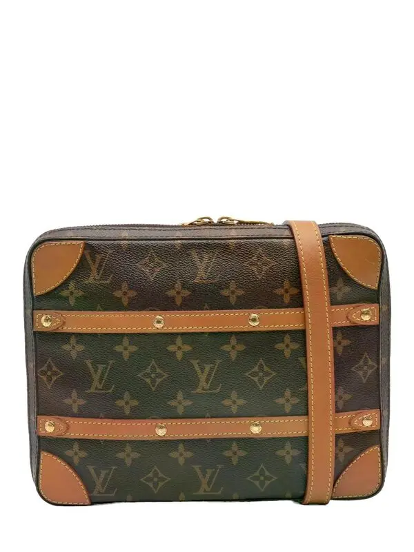 LOUIS VUITTON Monogram Soft Trunk Messenger Pm Crossbody Bag - Brown