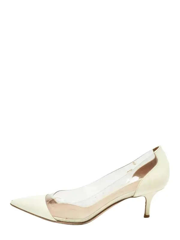 GIANVITO ROSSI Patent Leather Pumps - Neutrals