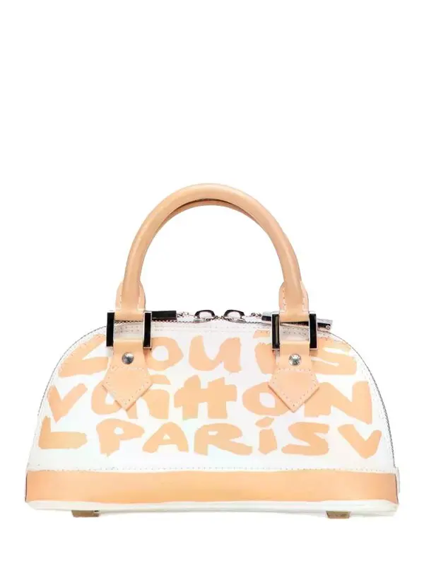 LOUIS VUITTON 2001 Stephen Sprouse Graffiti Alma Pm Handbag - Brown