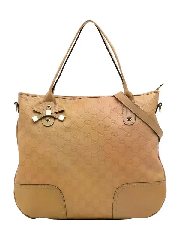 Gucci 2016-2025 Sima Princy Satchel - Brown