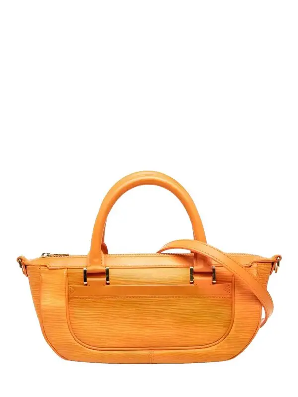 LOUIS VUITTON Epi Dhanura Pm Satchel - Orange
