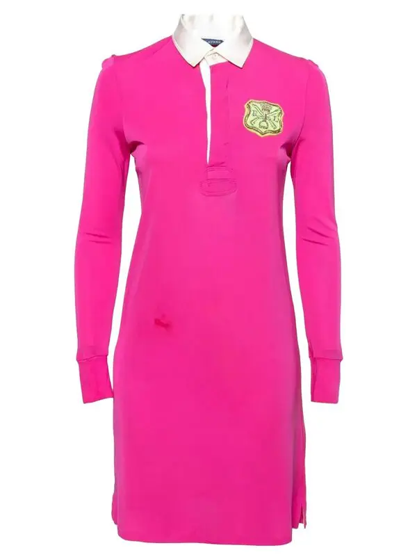 Polo Ralph Lauren Vintage Logo-embroidered Dress - Pink