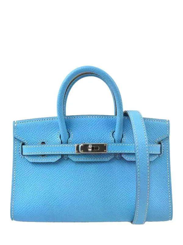Hermès 2011 Birkin 15 Two-way Handbag - Blue