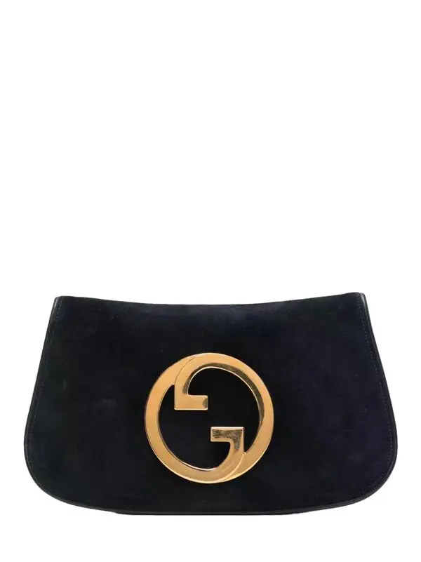 Gucci Interlocking G-logo Clutch Bag - Blue