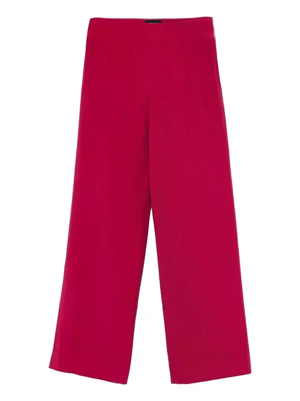 Giorgio Armani 1990s Cropped Trousers - Pink