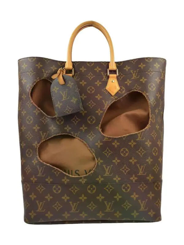 LOUIS VUITTON X Comme Des Garçons 2014 Tote Bag - Brown