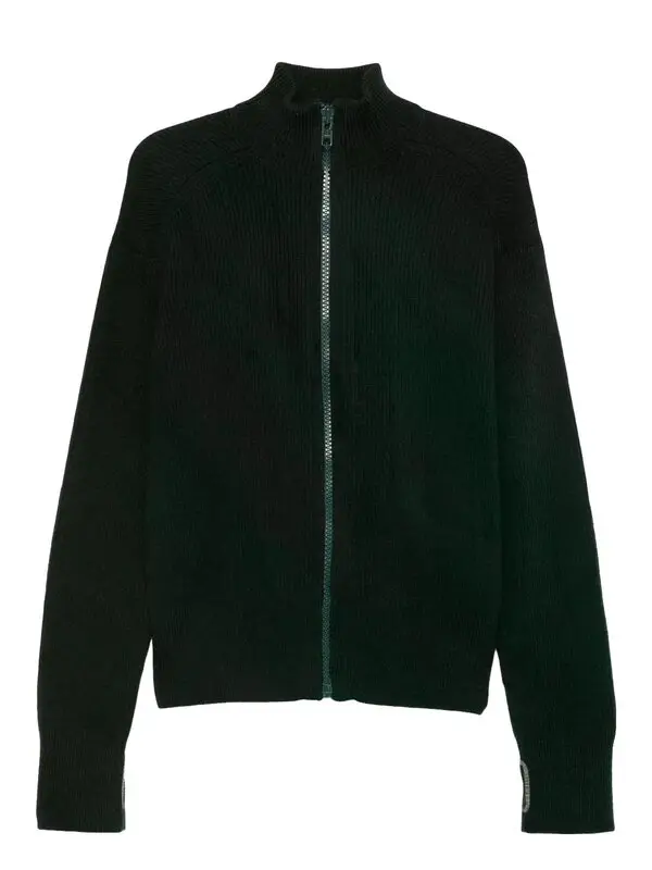 Yohji Yamamoto 2000s Wool Cardigan - Green