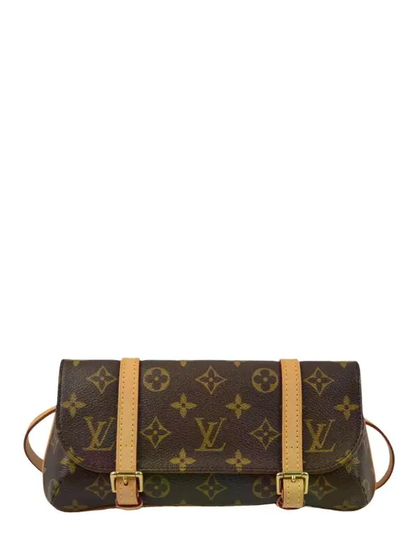 LOUIS VUITTON 2005 Pochette Marelle Belt Bag - Brown