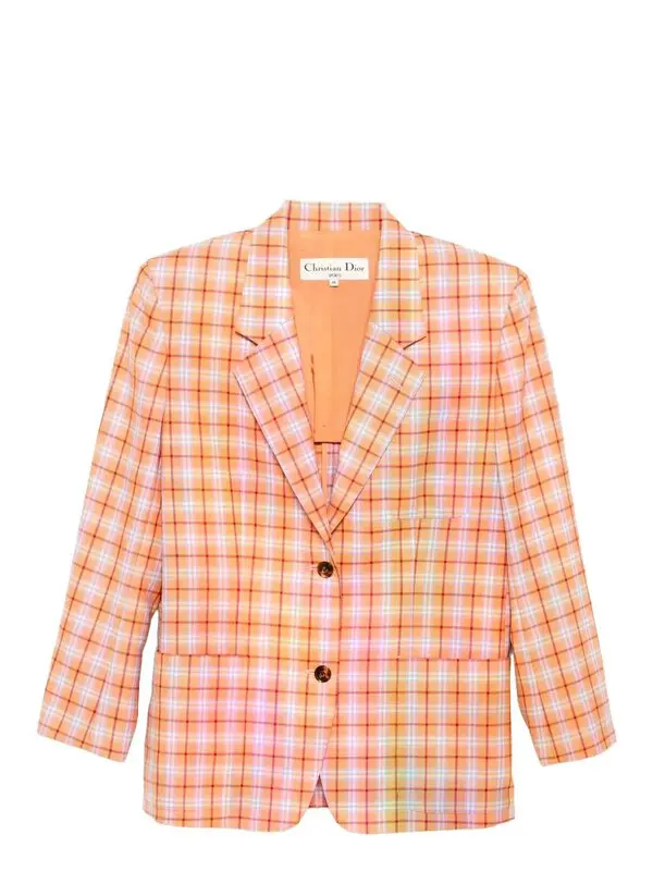 Dior 2002 Single-breasted Jacket - Orange