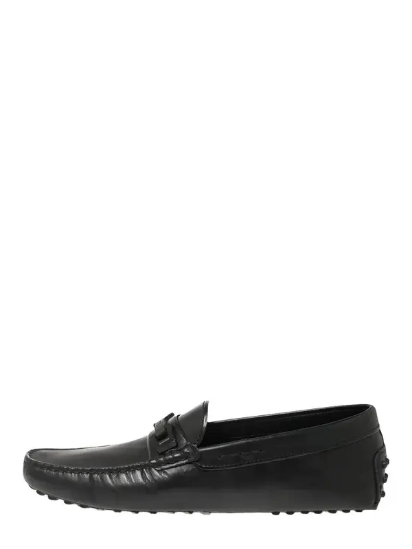 TOD'S Leather Loafers - Black