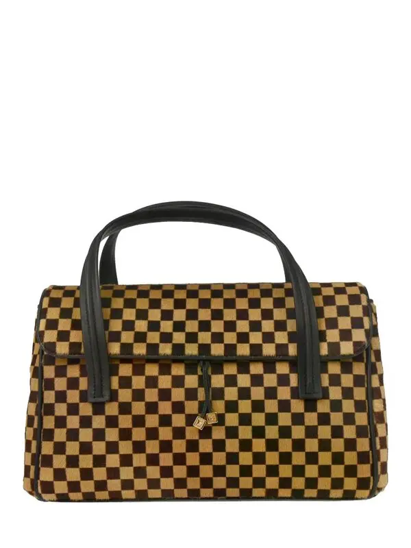 LOUIS VUITTON 2002 Lion Tote Bag - Brown