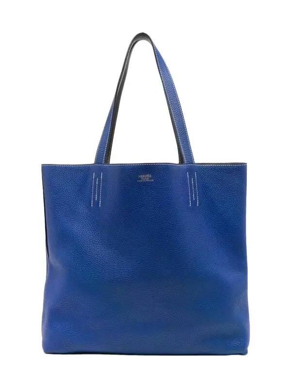 Hermès Double Sens Tote Bag - Blue