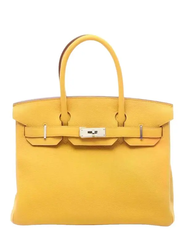 Hermès Birkin 30 Tote Bag - Yellow