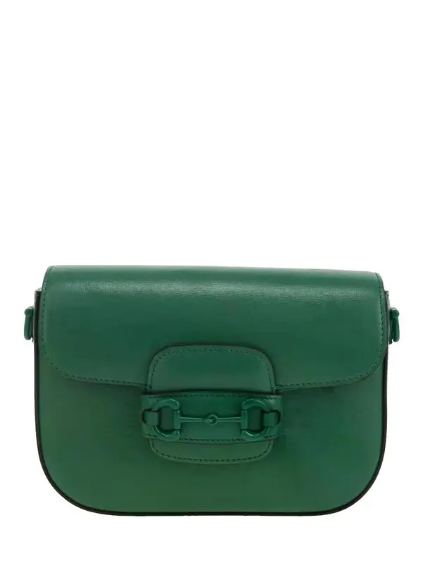 Gucci 2020 Horsebit 1955 Small Shoulder Bag - Green