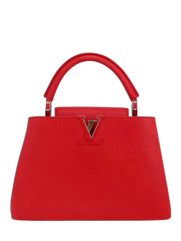 LOUIS VUITTON Capucines Bb Handbag - Red