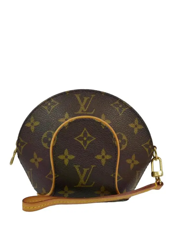 LOUIS VUITTON 2005 Mini Ellipse Clutch Bag - Brown