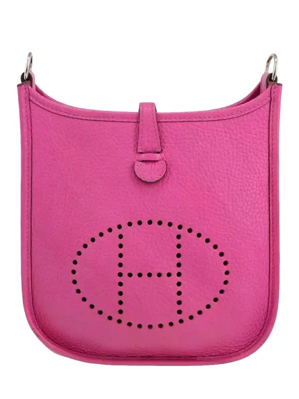 Hermès Mini Evelyne Shoulder Bag - Pink