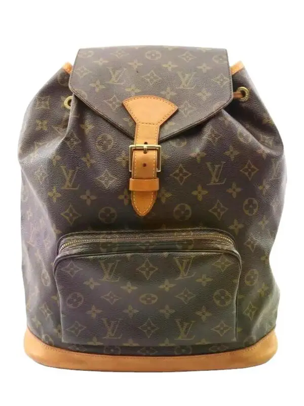 LOUIS VUITTON 1995 Montsouris Gm Backpack - Brown