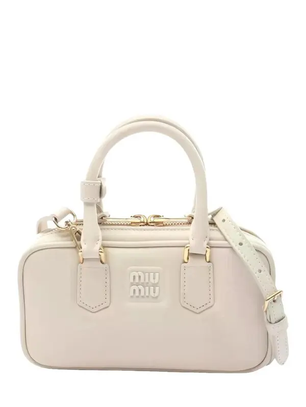 Miu Miu Accardi Mini Bag - Neutrals