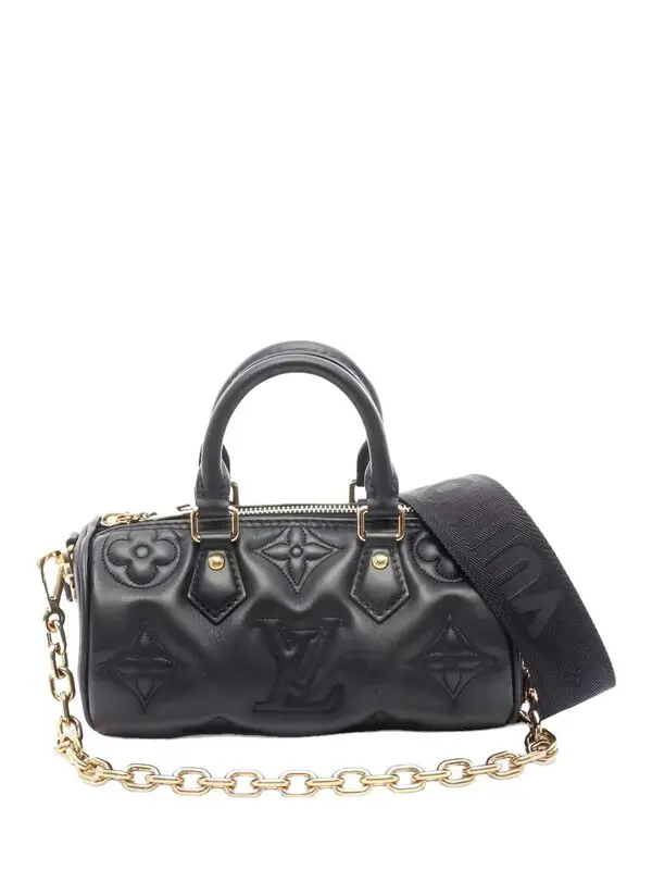LOUIS VUITTON Papillon Bb Two-way Handbag - Black