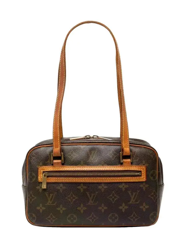LOUIS VUITTON 2002 Monogram Cite Mm Shoulder Bag - Brown