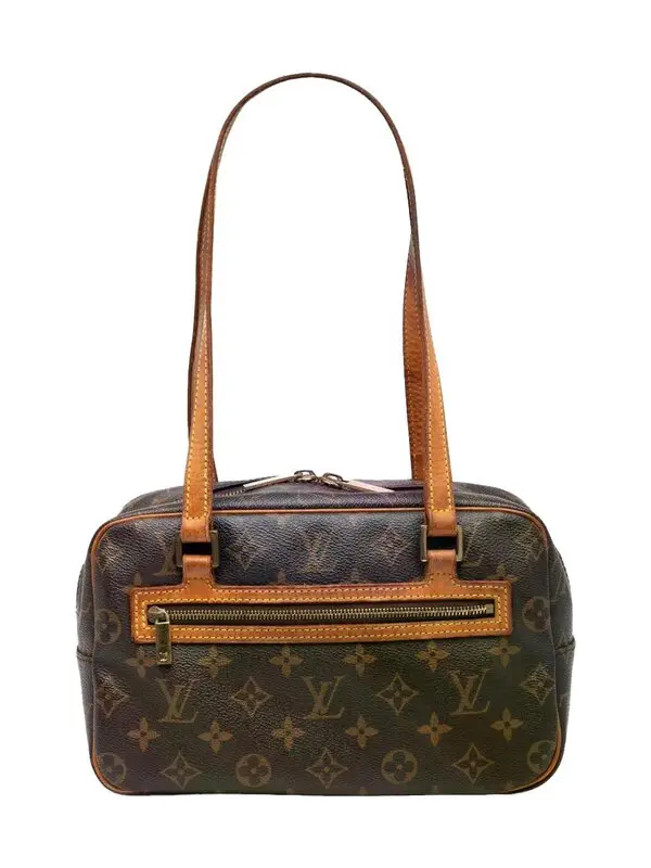 LOUIS VUITTON 2003 Monogram Cite Mm Shoulder Bag - Brown