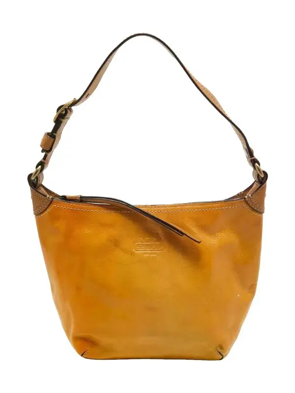 COACH® Leather Shoulder Bag - Yellow