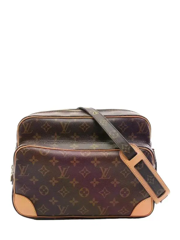 LOUIS VUITTON 2005 Nil Monogram Shoulder Bag - Brown