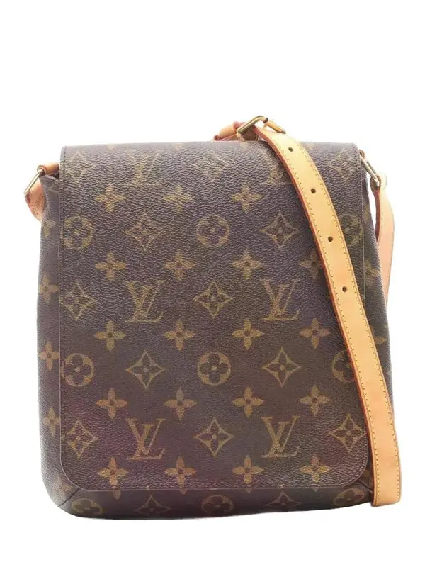 LOUIS VUITTON 1998 Musette Salsa Monogram Shoulder Bag - Brown