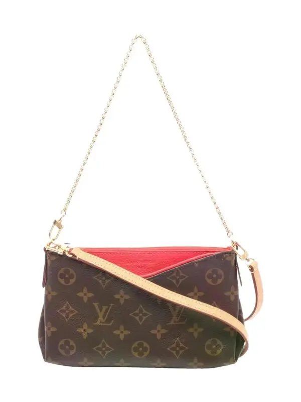 LOUIS VUITTON 2016 Pallas Clutch - Brown