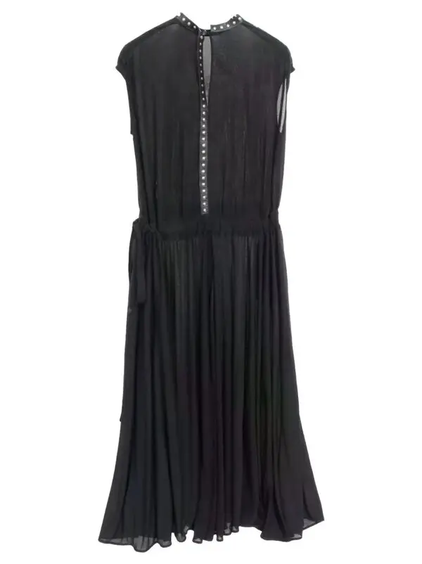 Celine 2010s Stud-embellished Dress - Black