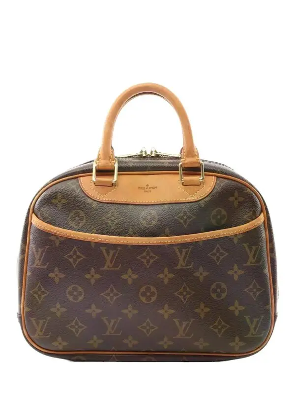 LOUIS VUITTON 2005 Trouville Handbag - Brown