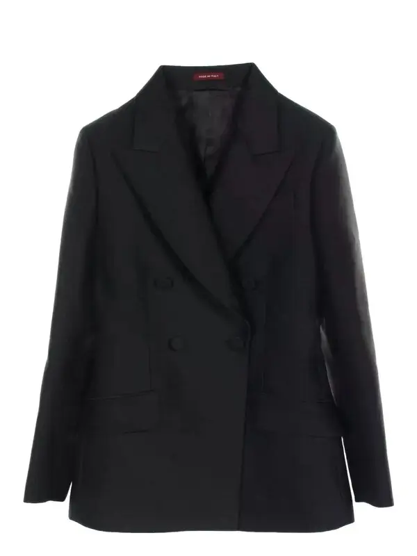 Gucci Double-breasted Blazer - Black