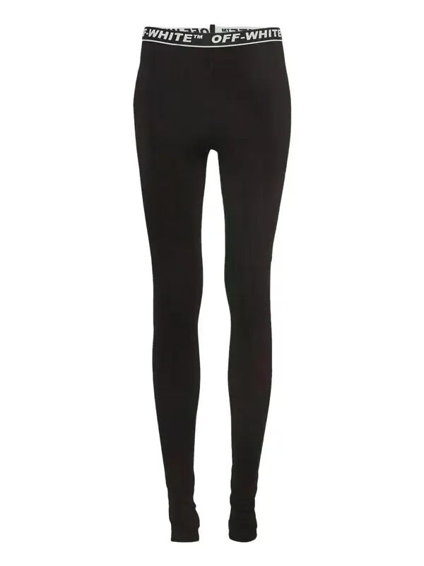Off-White High-rise Leggings - Black