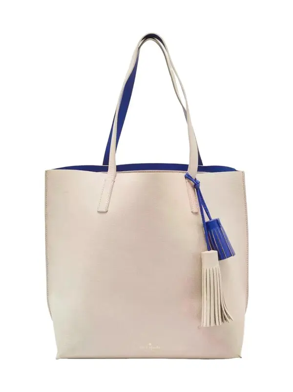 Kate Spade New York Leather Tote Bag - White