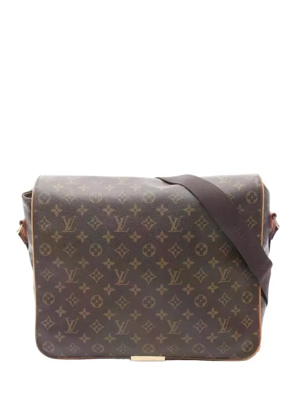 LOUIS VUITTON 2003 Monogram Aves Messenger Bag - Brown